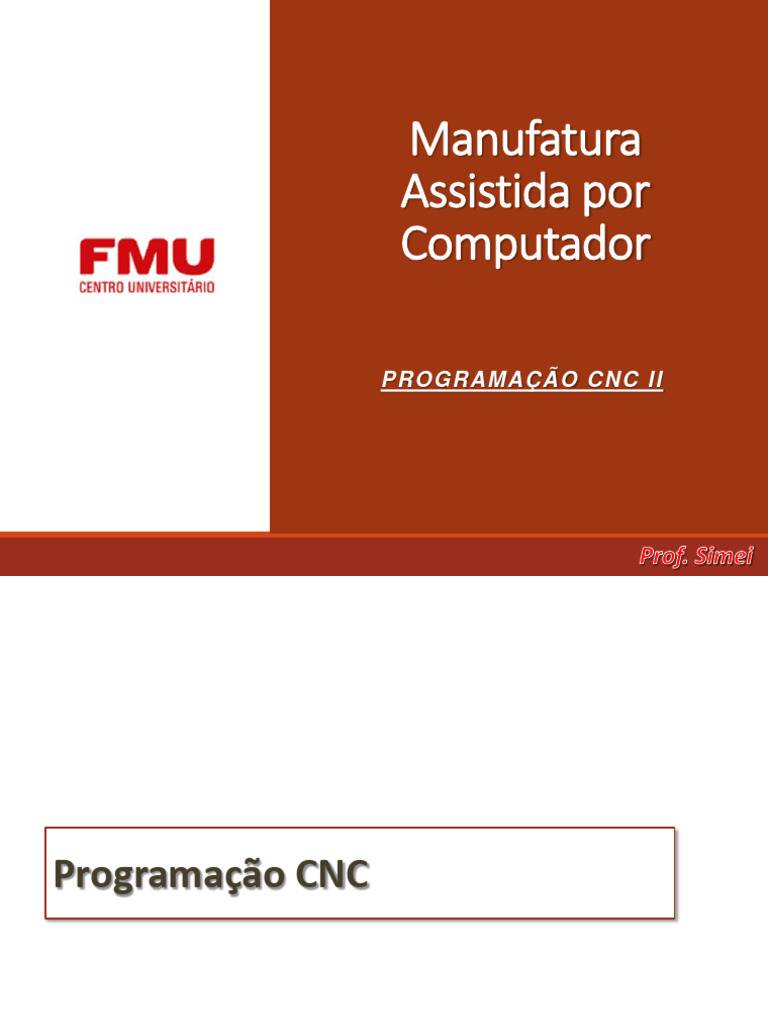 Programacao CNC | PDF | Metro | Controle numérico