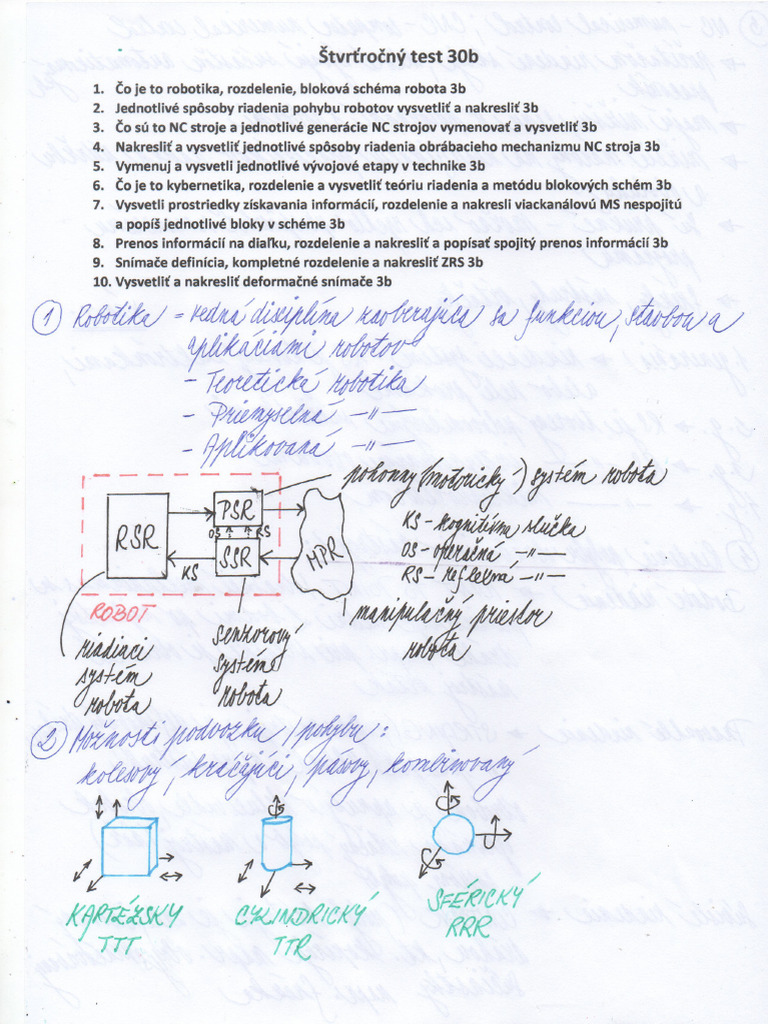 AUT TEST Stvrtrocny | PDF