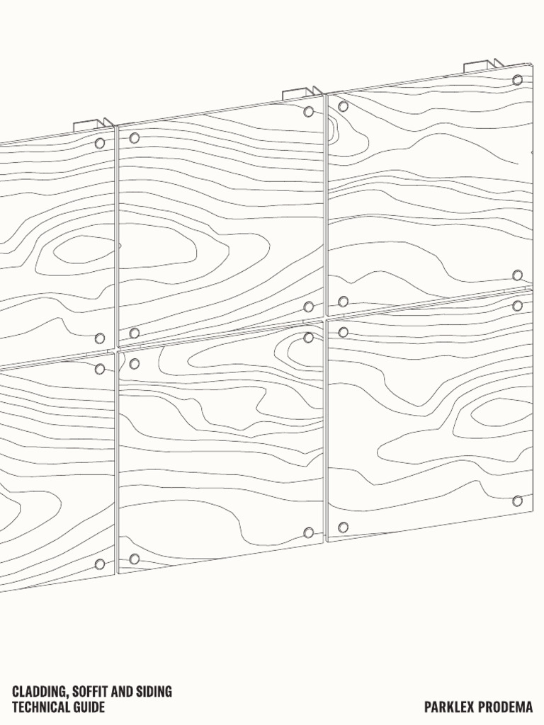 PARKLEX PRODEMA Tech. Guide Cladding Soffit Siding 2 | PDF | Screw | Rivet