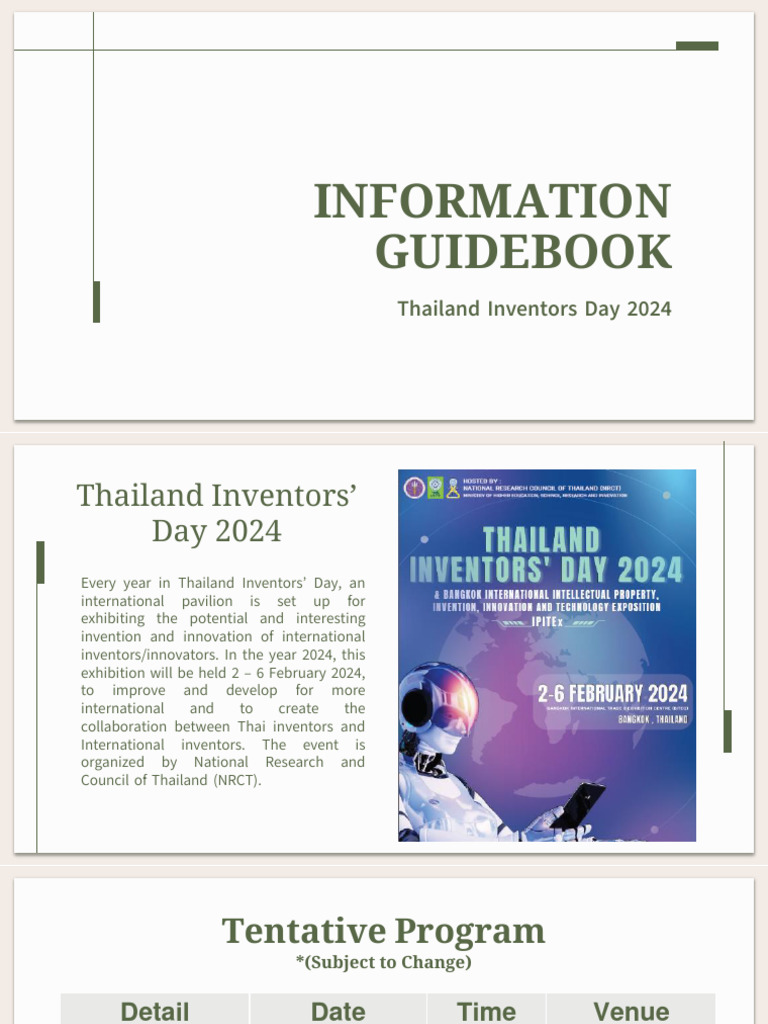 IPITEX Guidebook 2024 | PDF | Bangkok | Thailand