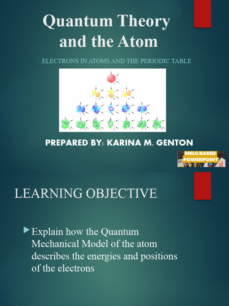 G9 Science Q2 - Week 1 - Quantum | PDF | Atomic Orbital | Atoms