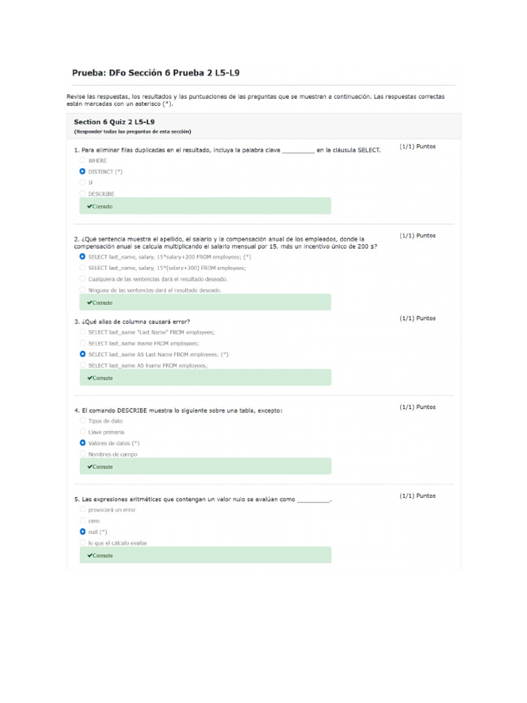 Prueba DFo Sección 6 Prueba 2 L5-L9 | PDF