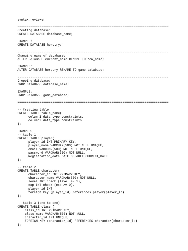 Syntax Reviewer | PDF | Software Design | Computer Programming