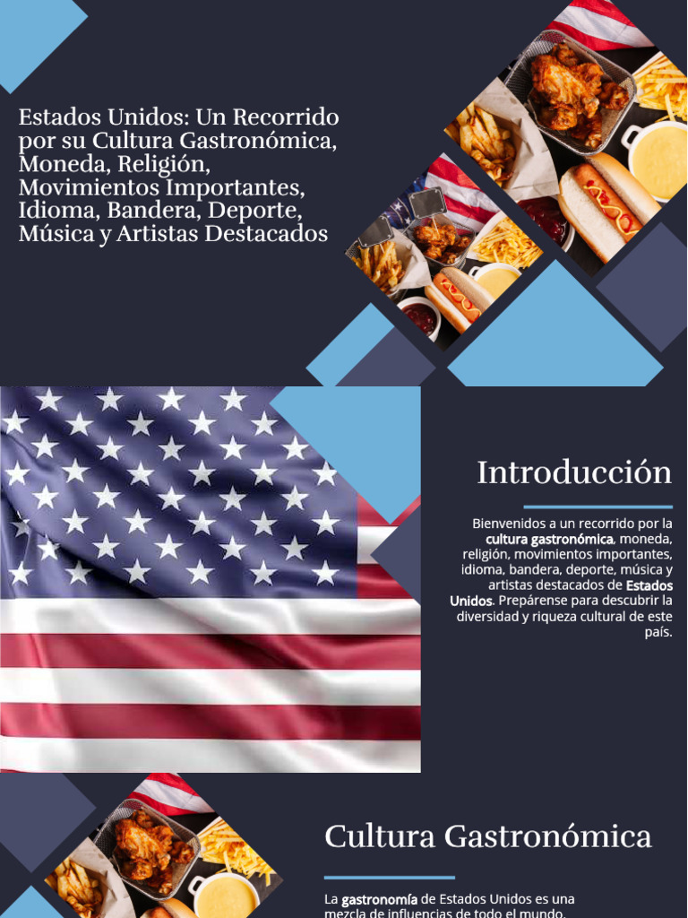 Cultura Diversa de Estados Unidos | PDF | Ciencias sociales | Viajes y ...