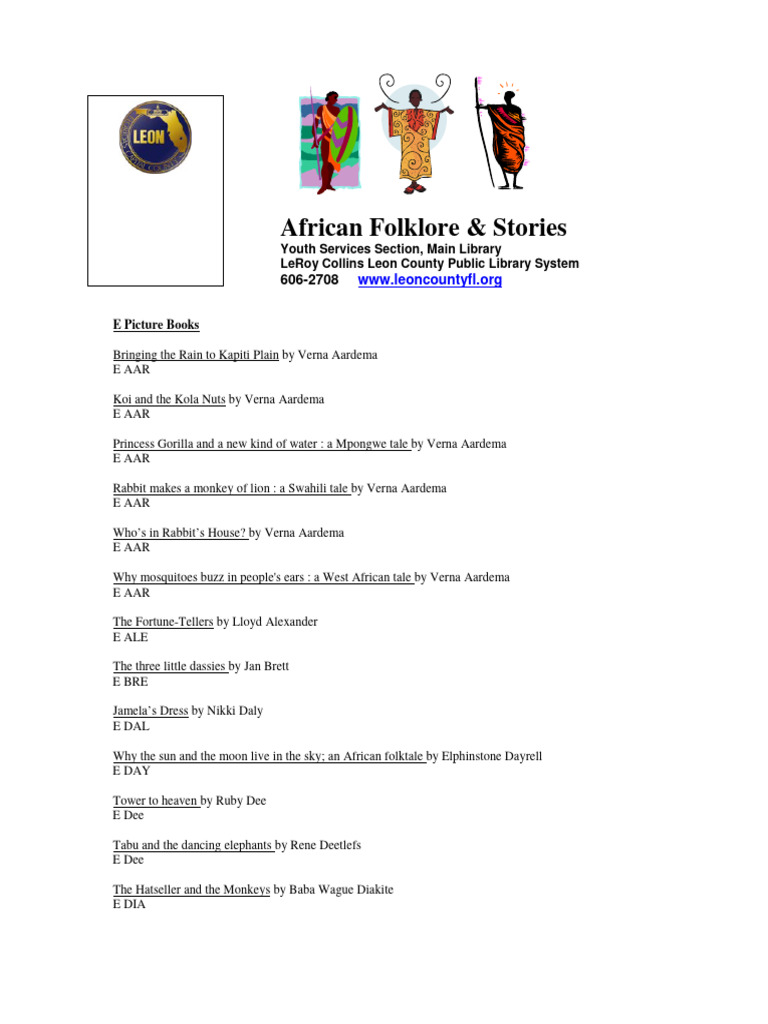 African Folklore Story Collection | PDF | Folklore | Traditional Stories