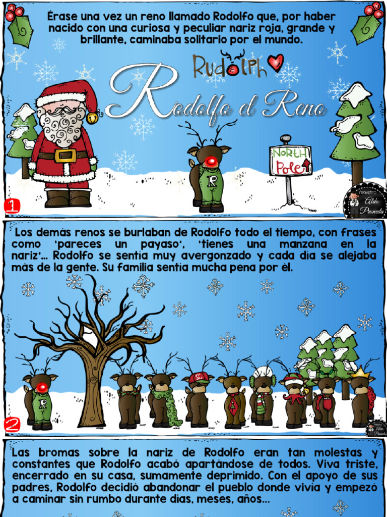 El Cuento de Rodolfo El Reno | PDF