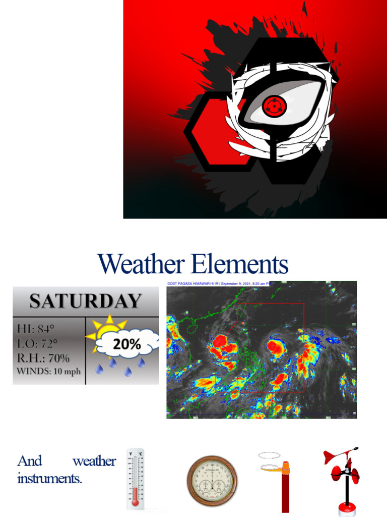 Weather Elements and Weather Instruments Week | PDF | Rain | Precipitation