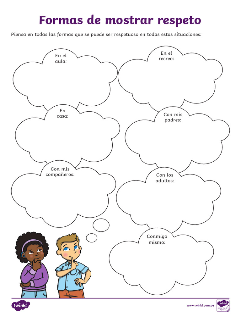 Actividad El Respeto Pdf