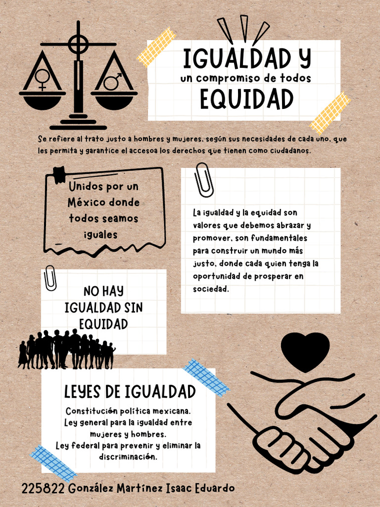 Cartel de Dignidad y Equidad | PDF