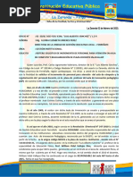 Programa de Bienvenida Ciclo Escolar 2022-2023 | PDF