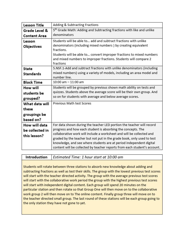 BL Lesson Plan Template | PDF | Human Communication | Cognitive Science