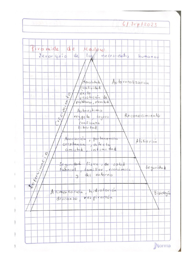 Pirámide de Maslow | PDF