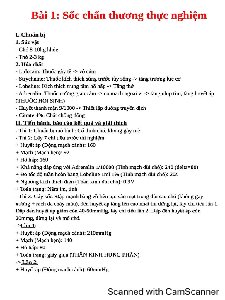 Thực Hành Sinh Lý Bệnh Miễn Dịch | PDF