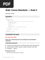 Tutorial Do ANKI | PDF | Química | Ciências Físicas