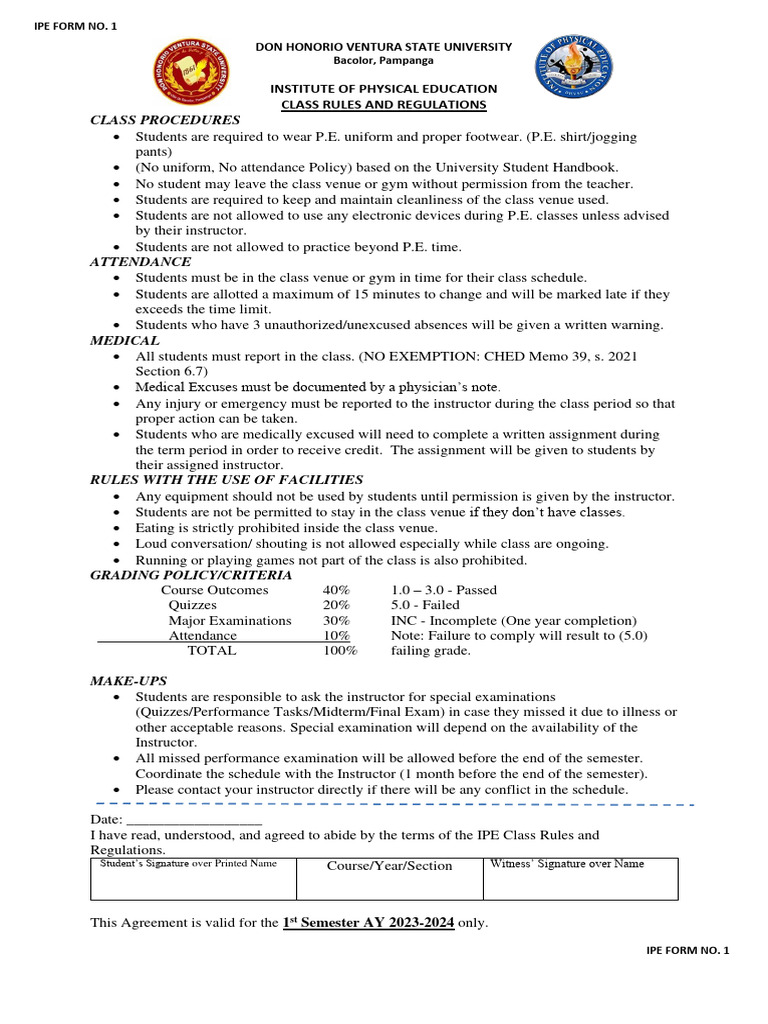 Ipe Form 1 Ja | PDF