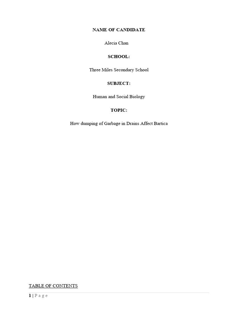 Hsb Sample Sba Pdf Methodology
