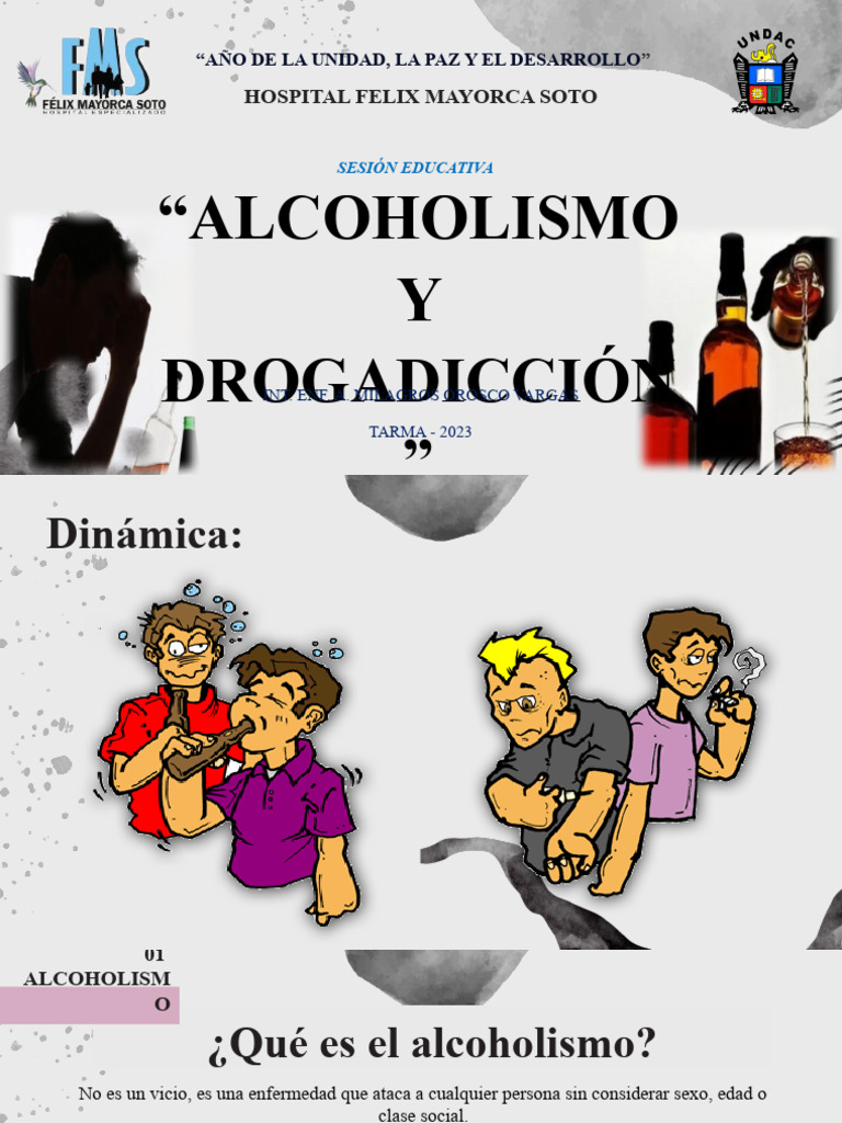 ROTAFOLIO - ALCOHOLISMO Y DROGADICCIÓN | PDF | La dependencia de sustancias | Alcoholismo