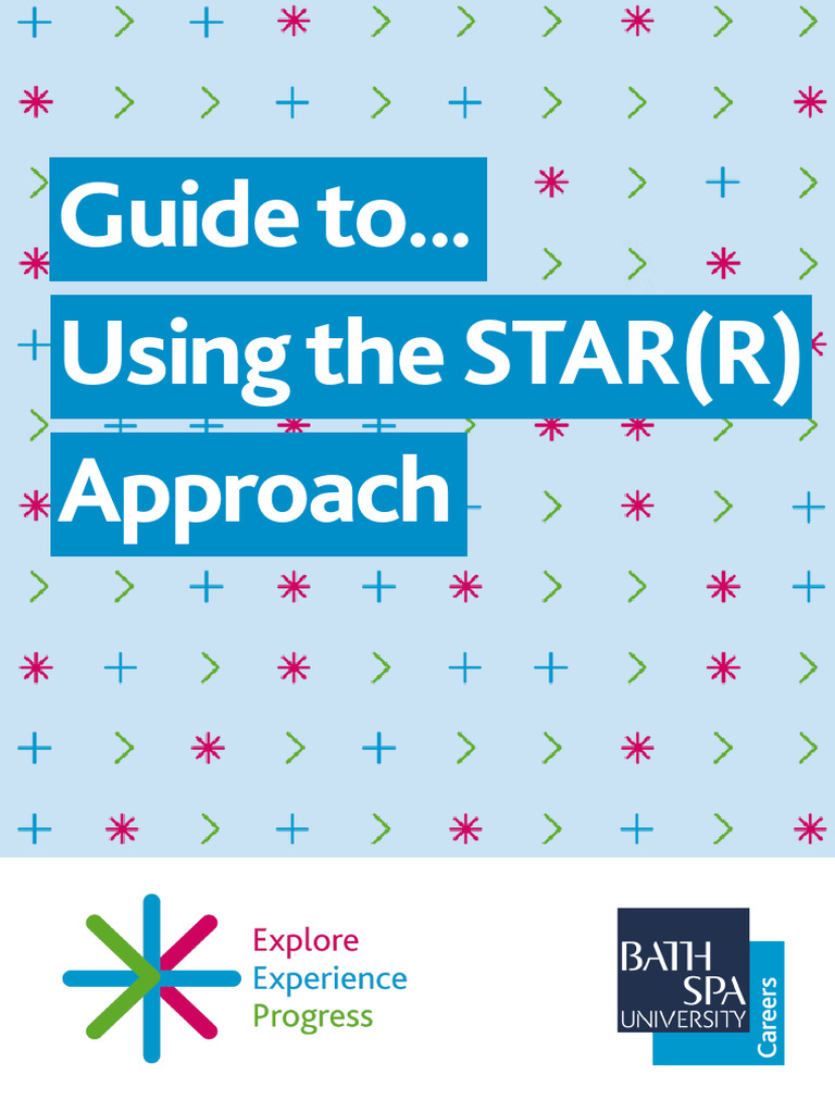 Guide To Using The Star Approach Pdf Experience Leadership