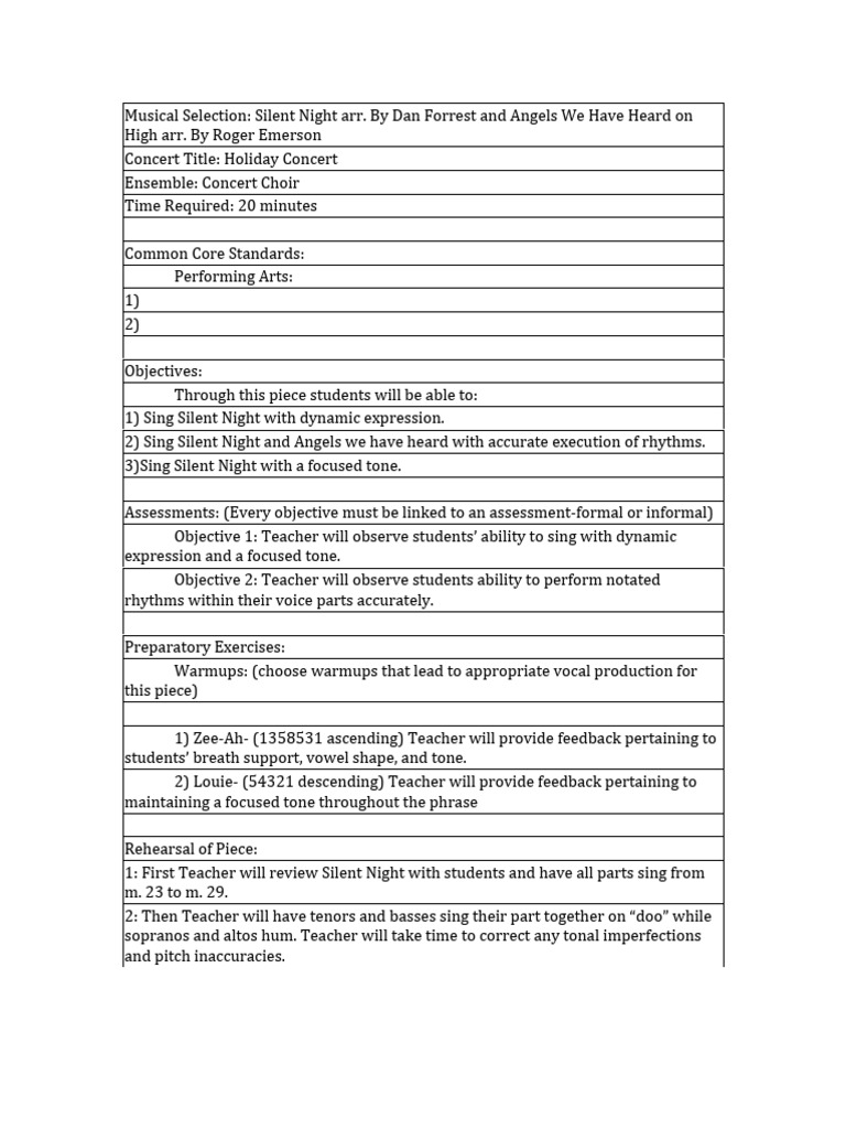 Lancaster Observation Lesson 1 | PDF | Tone (Linguistics) | Rhythm