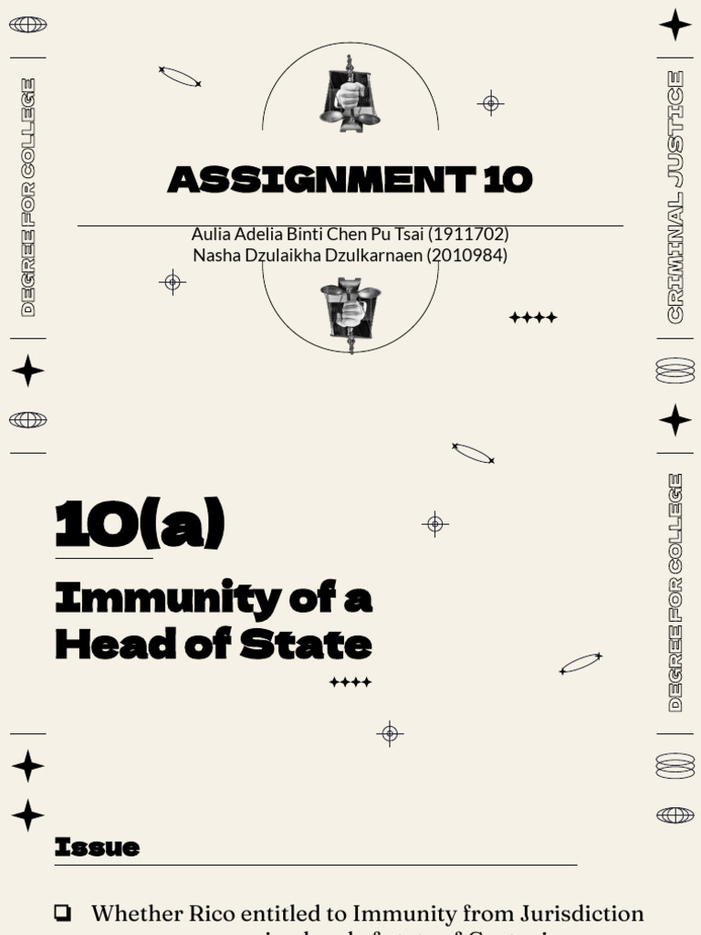 Assignment 10 | PDF | Jurisdiction | Justice