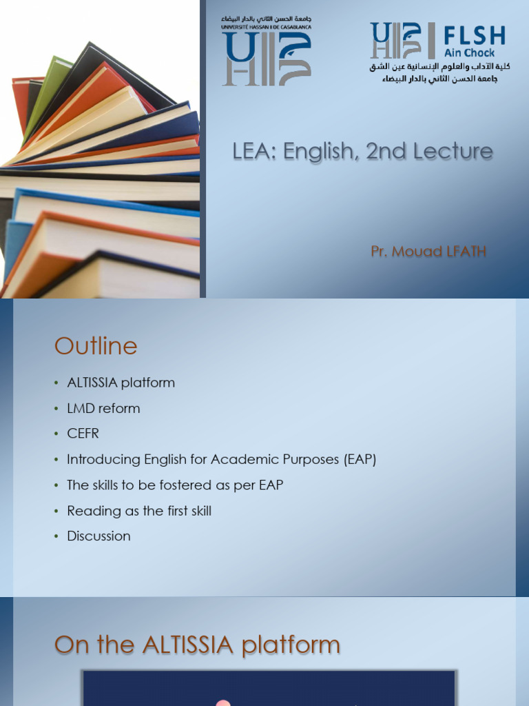 2nd Lec | PDF | Communication | Learning