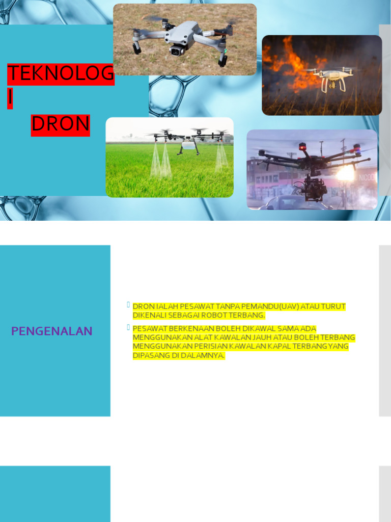 Pesentation-Teknologi Dron | PDF