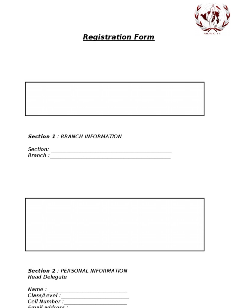 CCI Teams Registration Form | PDF