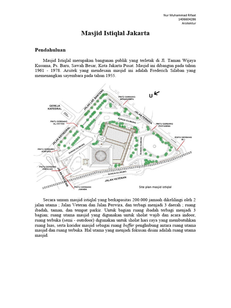 Akustik Masjid Istiqlal | PDF