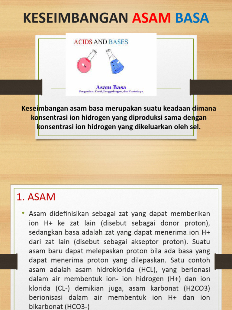 Keseimbangan Asam Basa dalam Tubuh | PDF | Memasak, Makanan, & Anggur ...