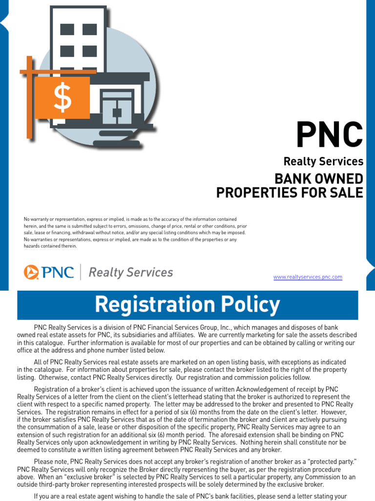 PNC Bank Owned Properties for Sale | PDF | Real Property | Pnc ...