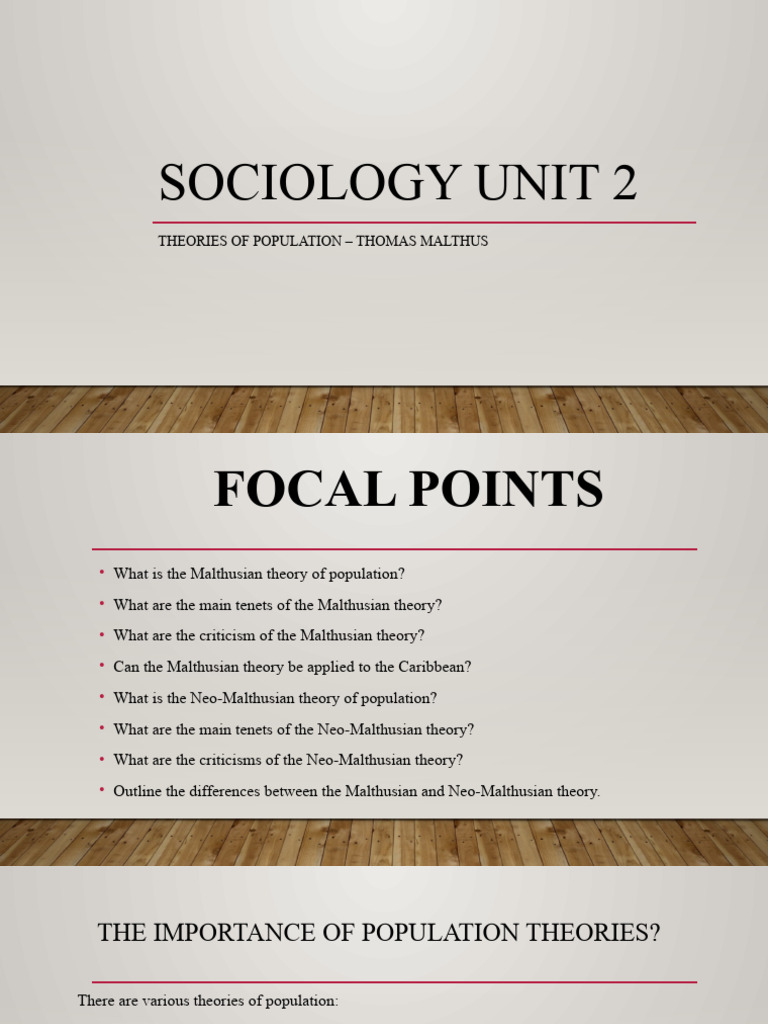 Population Theory - Thomas Malthus | PDF | Economies