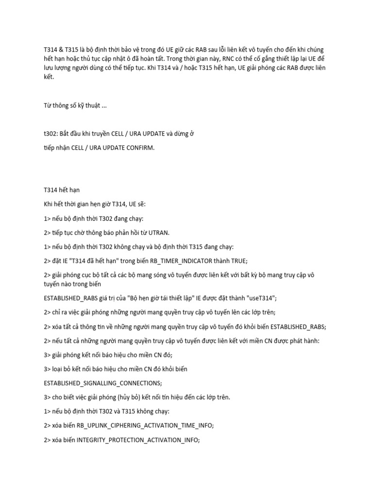 3G Timer Audit Tuning | PDF