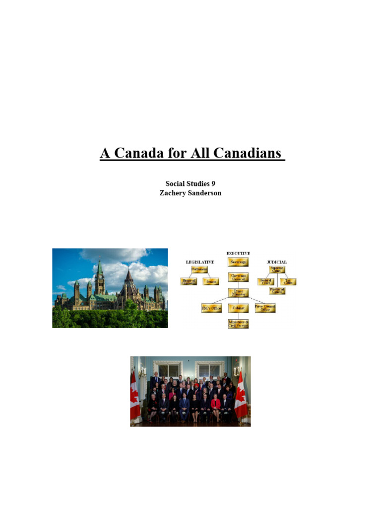 ps3 - Grade 9 Unit Plan 1 A Canada For All Canadians | PDF ...
