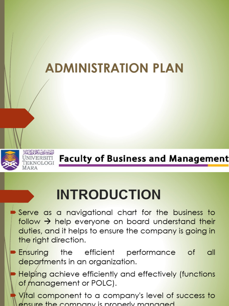 Ent300 9 Admin Plan | PDF | Expense | Salary