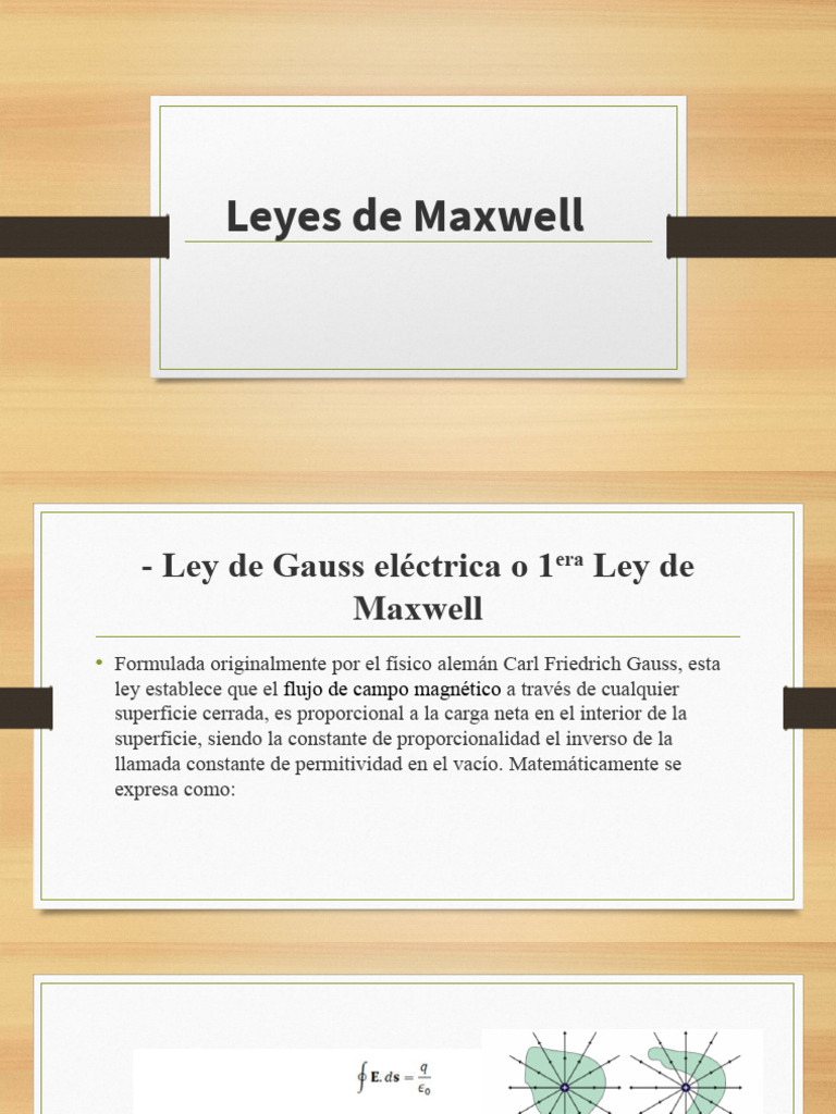 Leyes de Maxwell | PDF | Ciencia y matemática | Clásicos