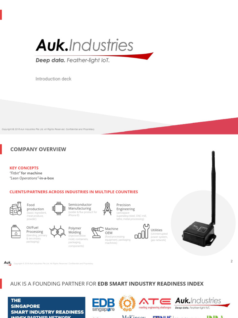 Auk Industries - Introduction IIoT | PDF | Internet Of Things ...