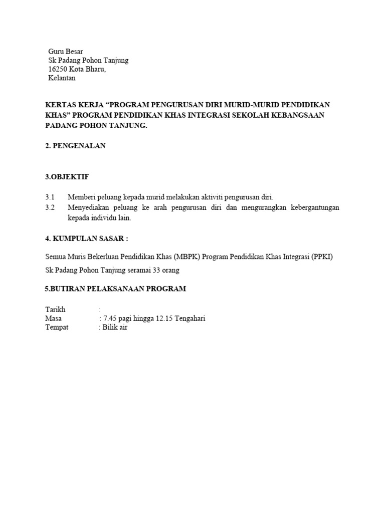 Kertas Kerja PD | PDF
