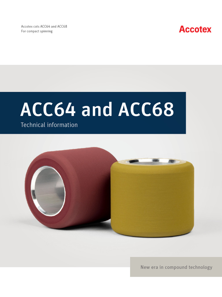 Accotex Acc64 Acc68 Brochure en | PDF | Spinning (Textiles) | Yarn