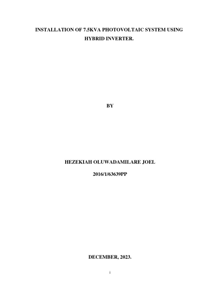 My Project Preliminary Pages Edit | PDF