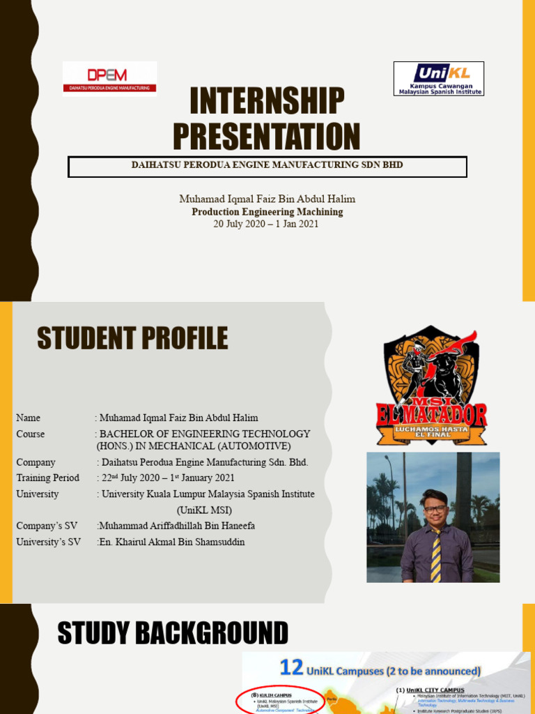 Intern Presentation1 Dahaitsu | PDF | Machining | Engineering