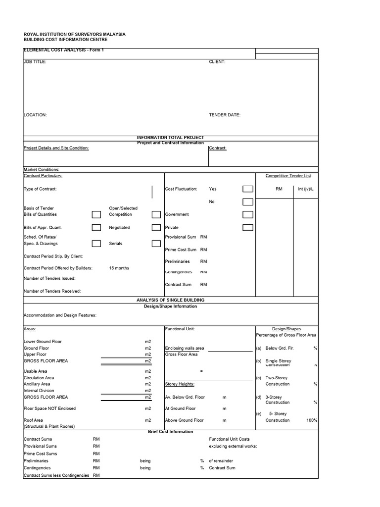 ECA-Form1,2,3 by RISM | PDF | Wall | Building