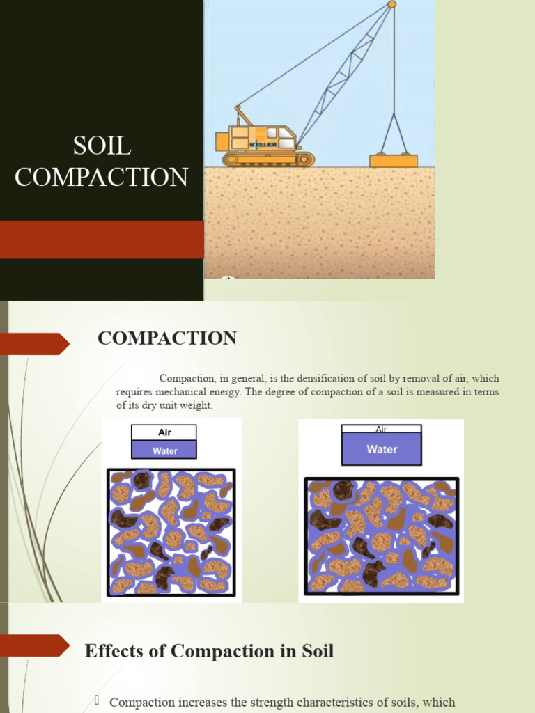 Soil Compaction | PDF | Nature | Building Engineering Soil Compaction | PDF | Nature | Building Engineering