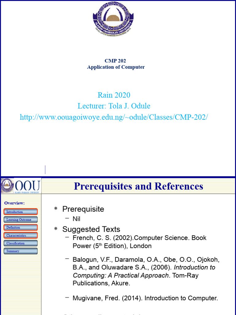 Module 01 | PDF | Microcomputers | Software
