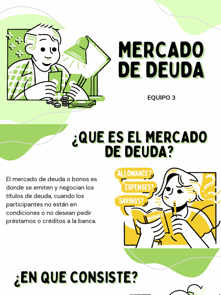 Mercado de Deuda | PDF | Deuda | Bancos Mercado de Deuda | PDF | Deuda | Bancos
