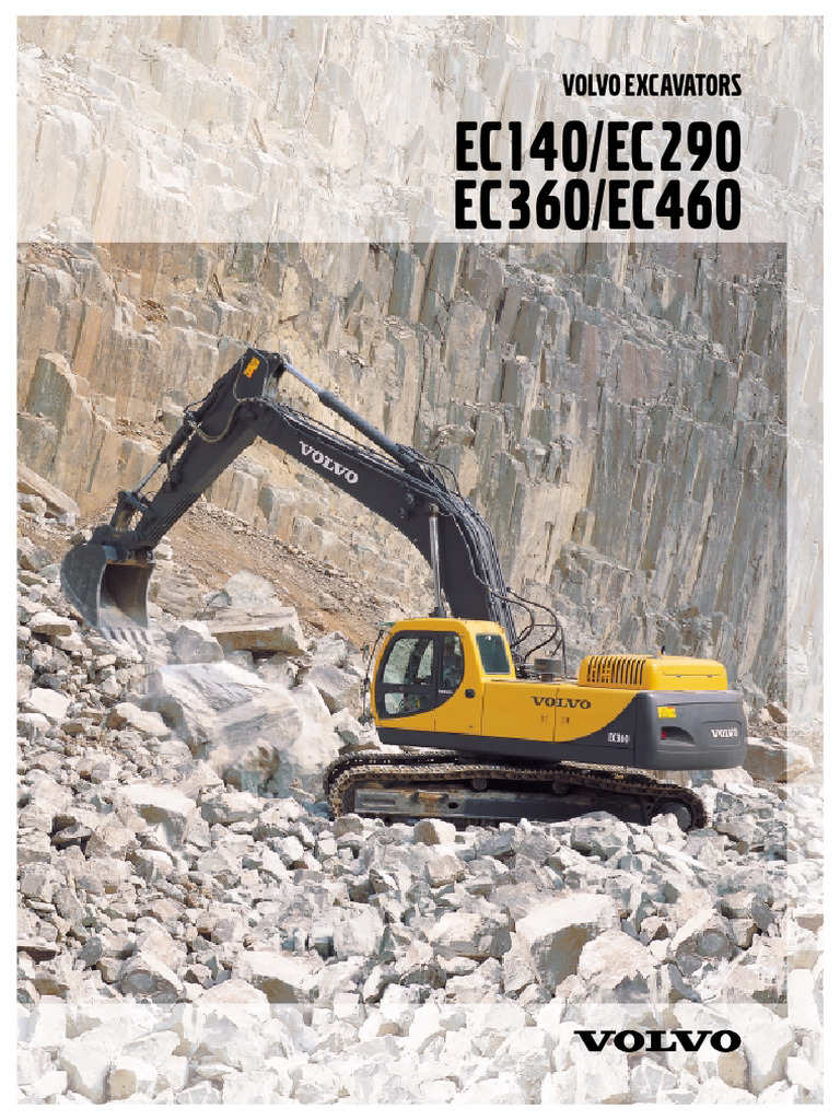 EC140/EC290 EC360/EC460: Volvo Excavators | PDF | Vehicle Technology ...