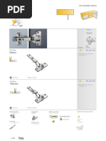 Hettich Hinges Catalogue | PDF | Door | Screw