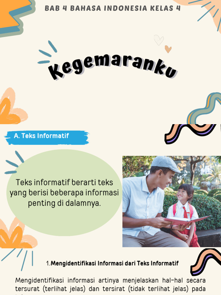 Teks Informatif untuk Kelas 4 SD | PDF | Karier & Perkembangan