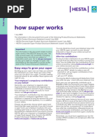HESTA Employee Superannuation Guide | PDF | Investing | Taxes