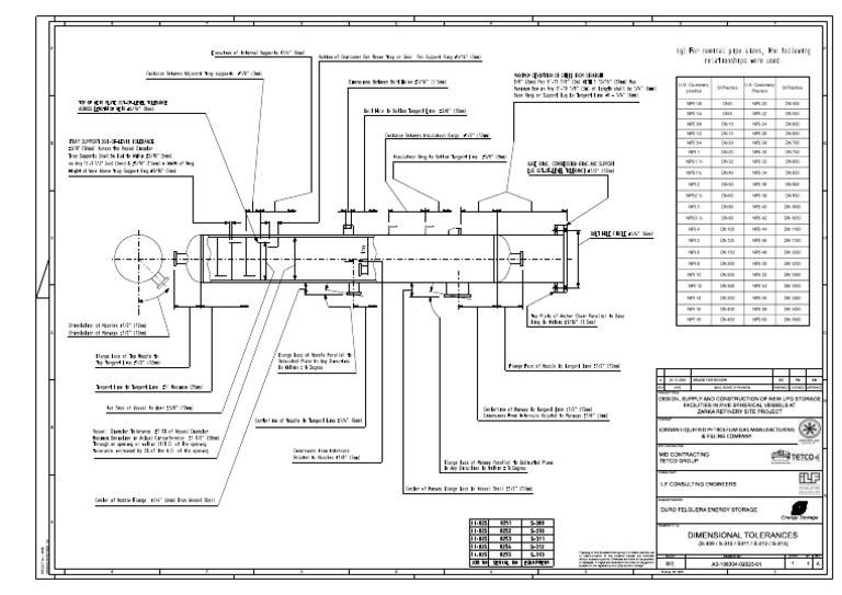 A3 106304 02023 01 A Dimensional Tolerances | PDF | Engineering Tolerance | Mechanical Engineering