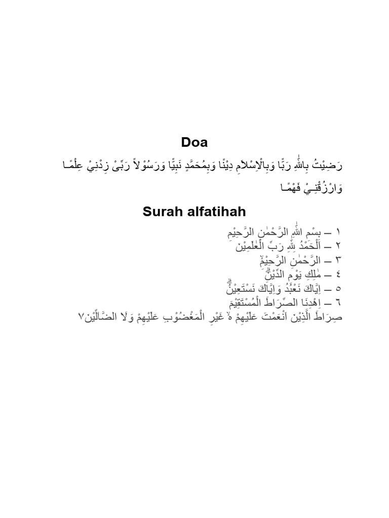 Buku Doa2 TPQQQ | PDF | Islamic Fundamentalism | Sharia